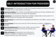 Craft an Irresistible Self Introduction for Freshers: A Guide